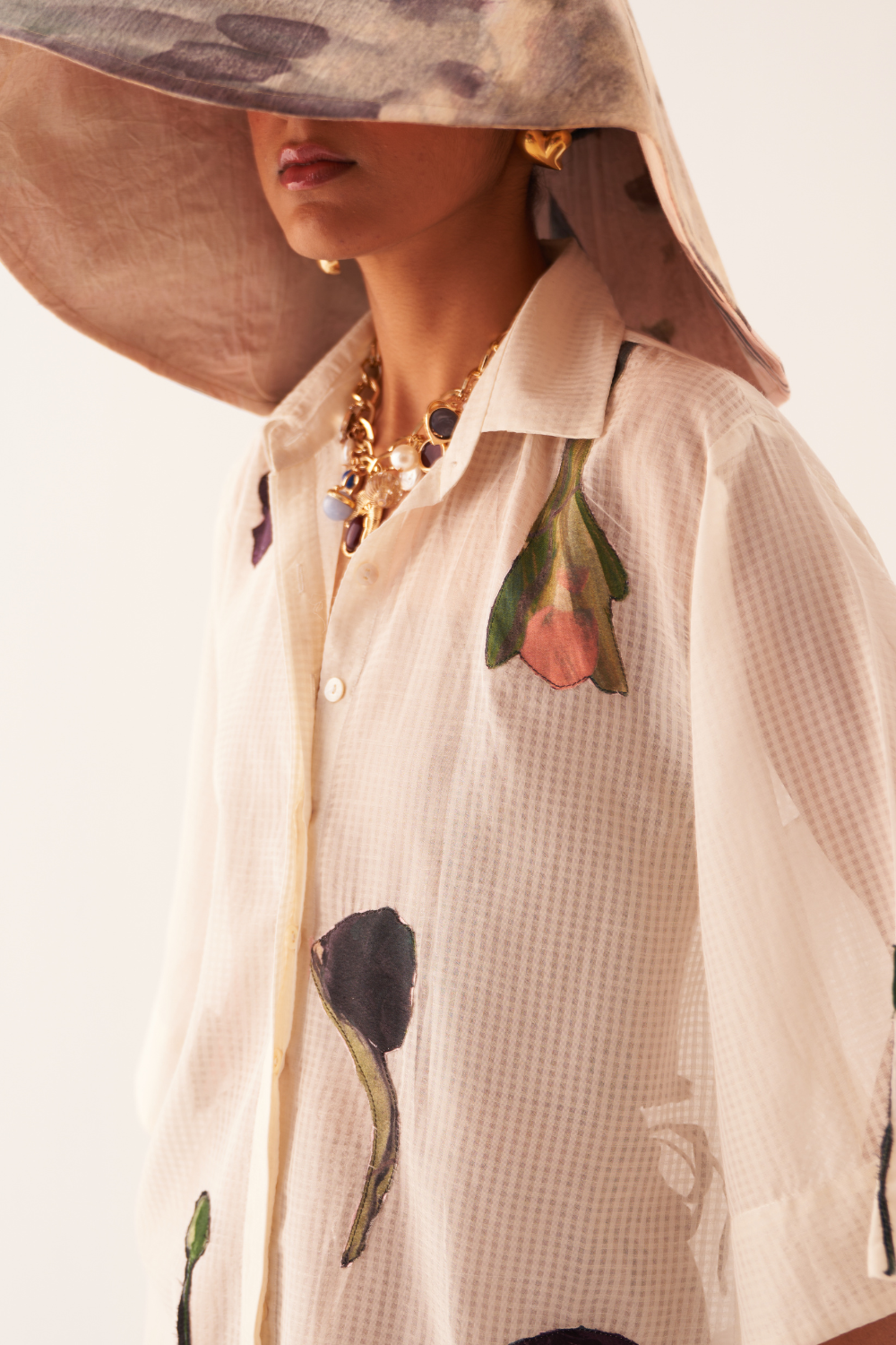 Buy Ivy Applique Shirt from C&W | Tops And Shirts for Women