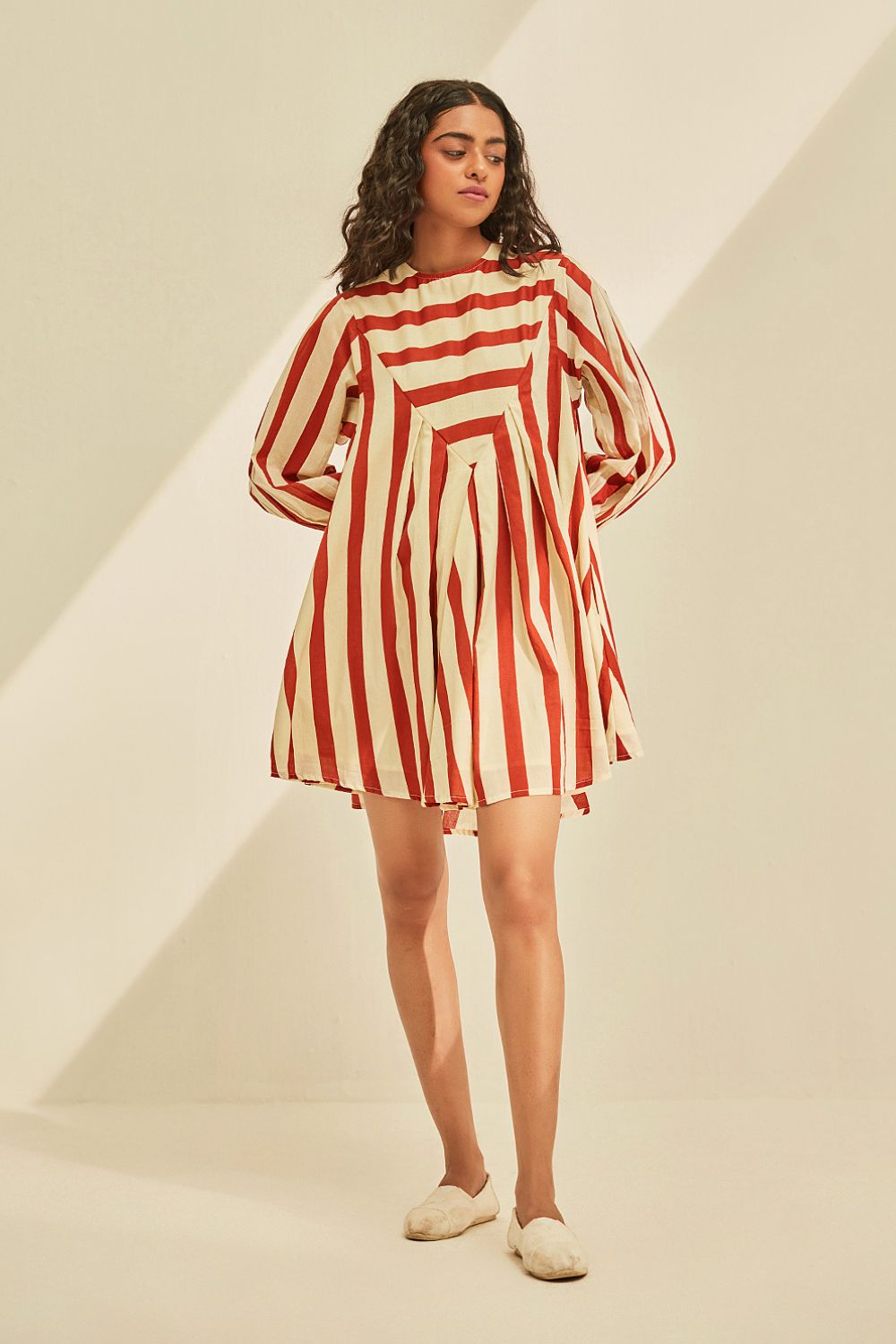 Red emu Dress – Canvas And Weaves