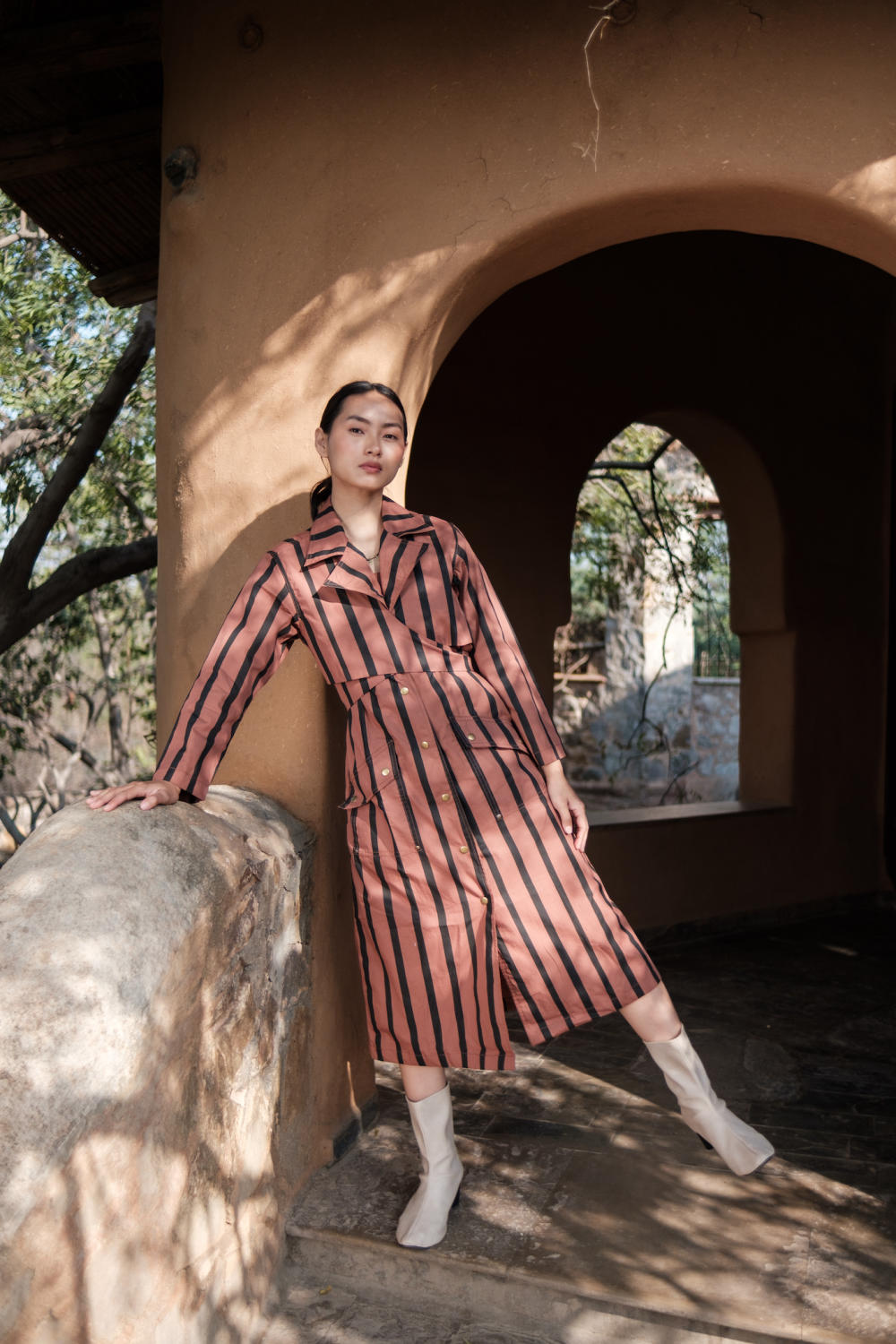 Buy Copenhagen Trench-Copper Stripes from C&W | Jackets And Overlays ...