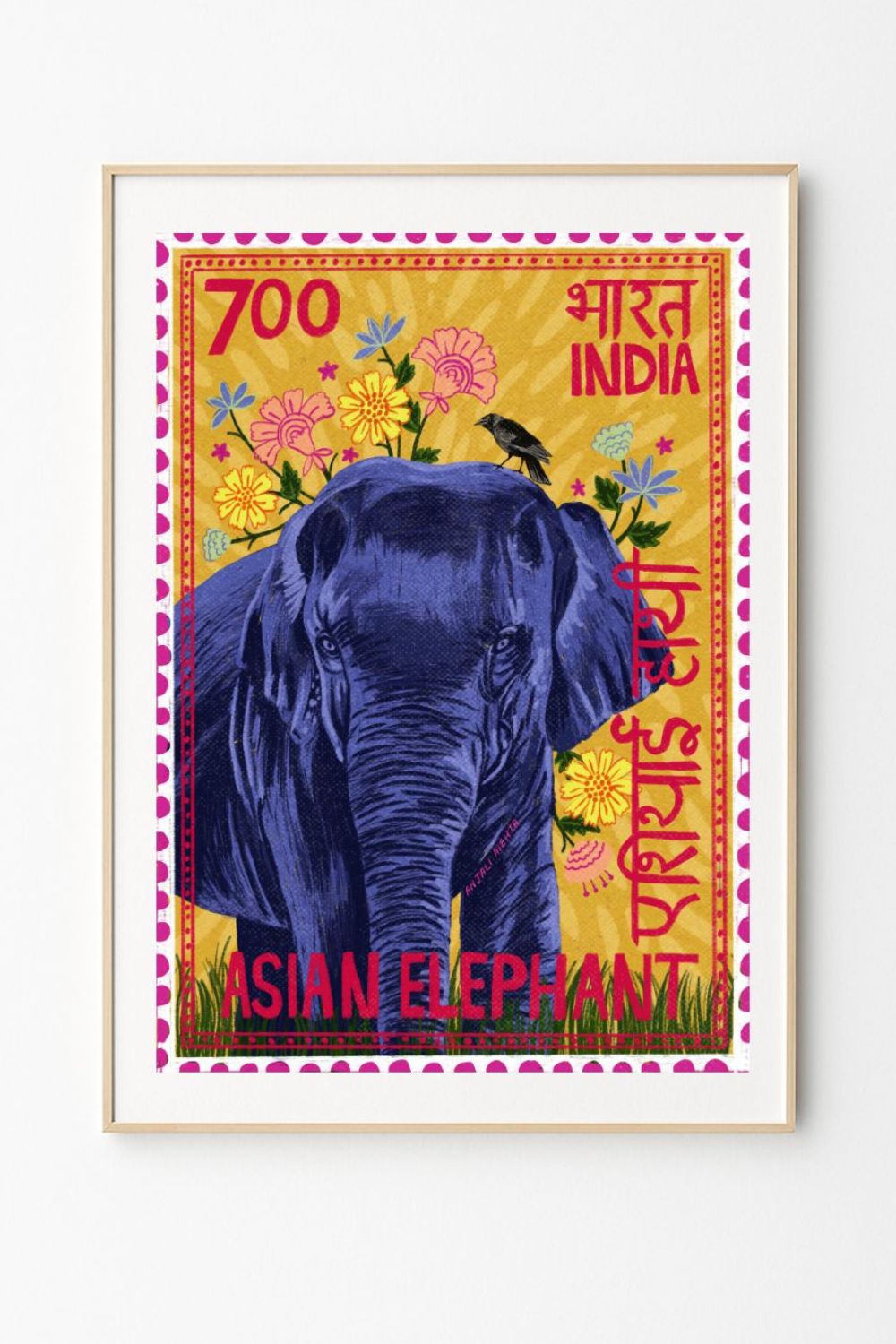 Buy Enroute Extinction – Asian Elephant by Anjali Mehta | Buy Art in ...
