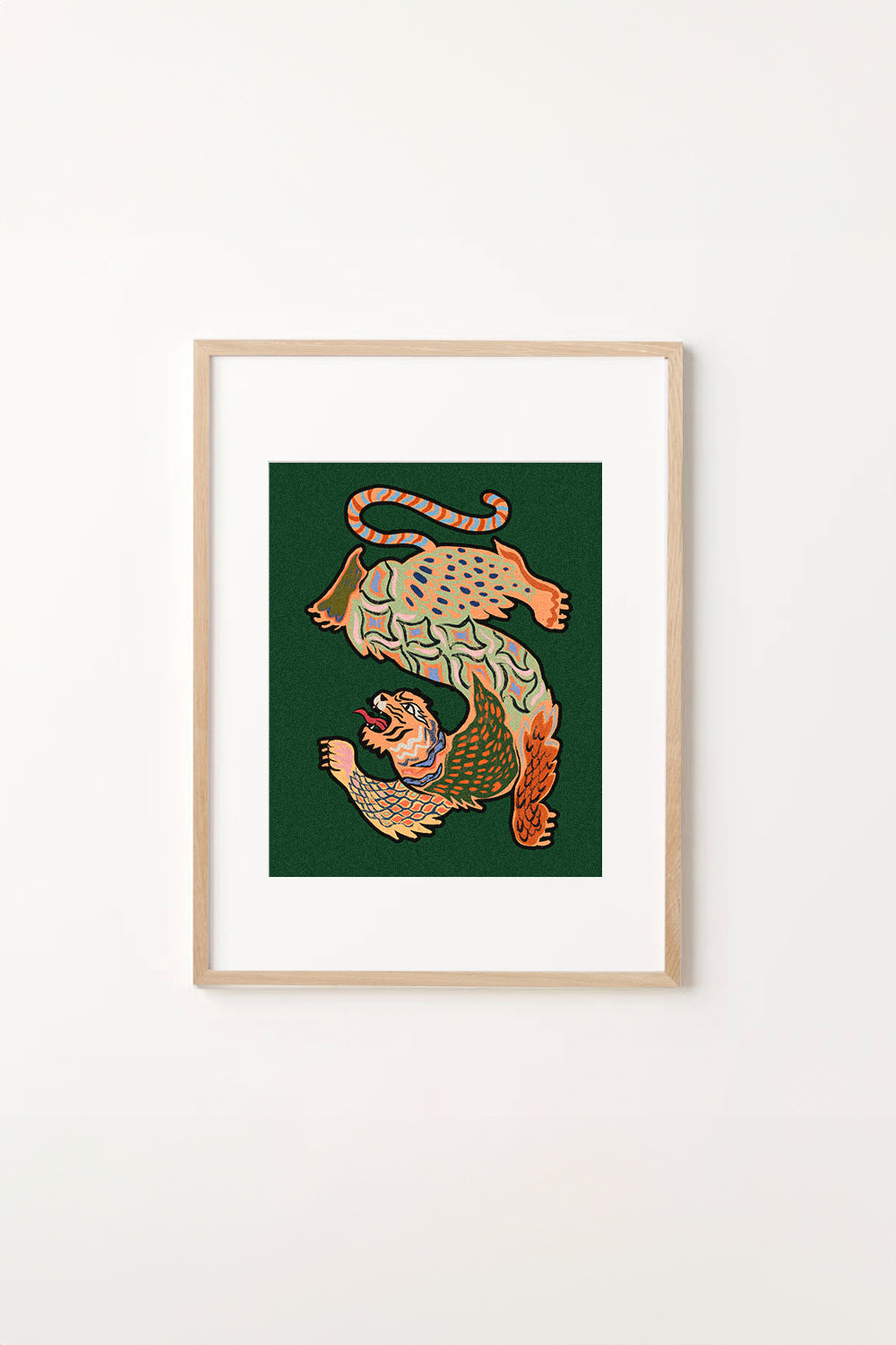 Buy Asian Tiger Art Print by Lay Hoon | All Prints from C&W