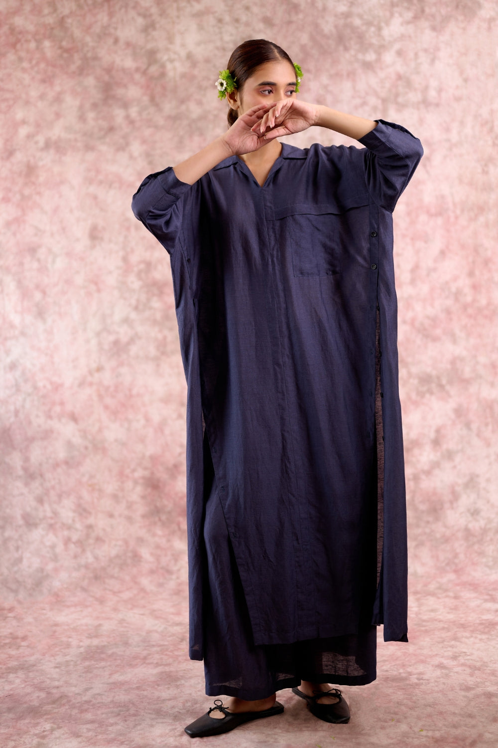 Buy BLAKE NAVY TUNIC from C&W | Tunics And Kaftan for Women