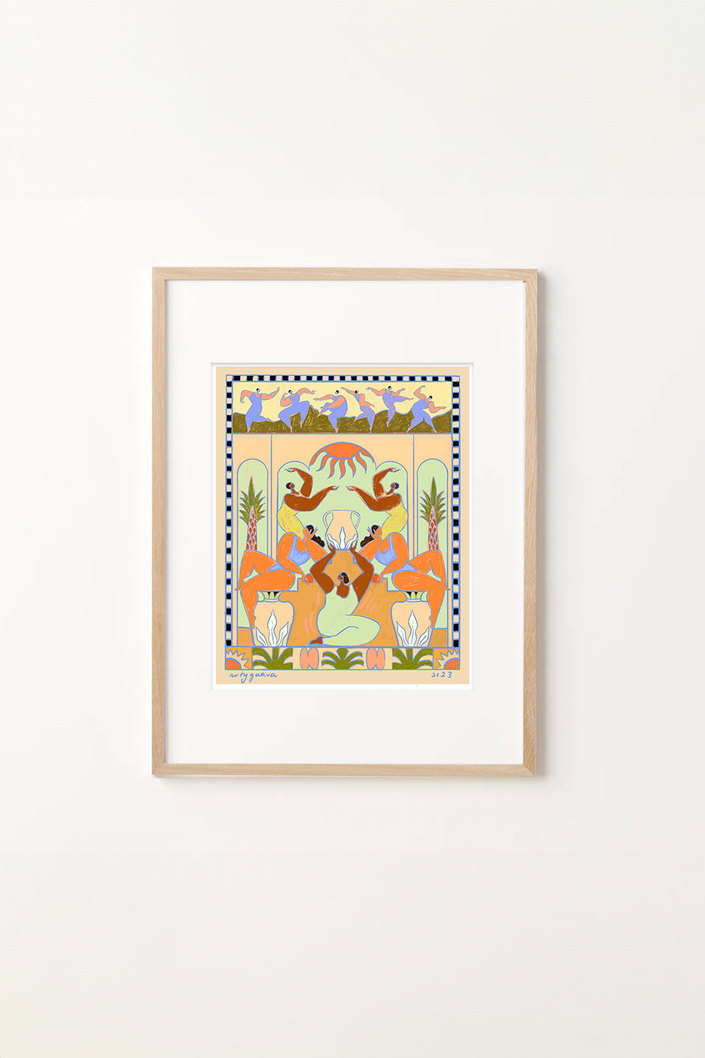 Buy Sun Dance Art Print by Lay Hoon | All Prints from C&W – Canvas And ...