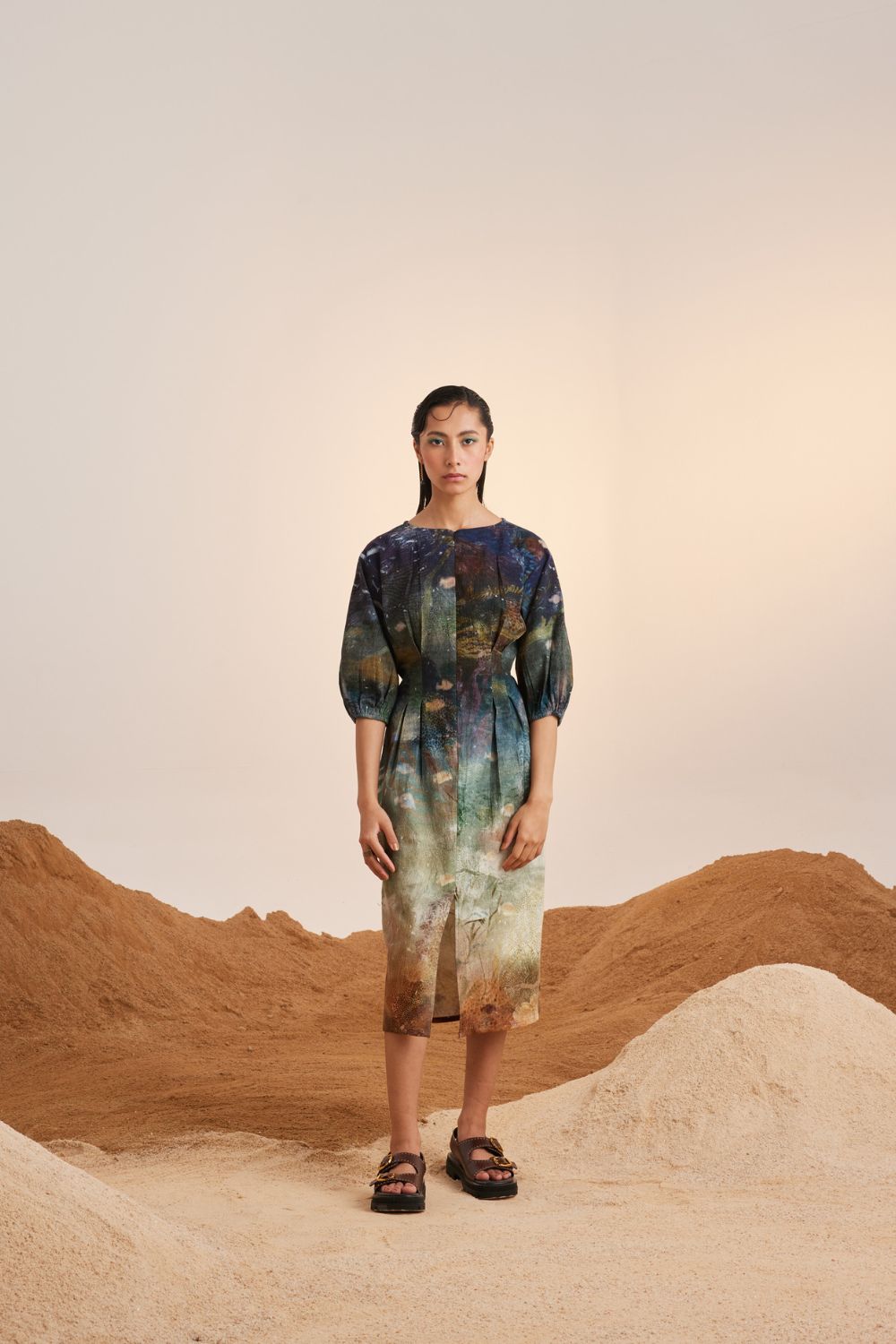 Buy Shaft Dress-Underwater from C&W | Dresses for Women